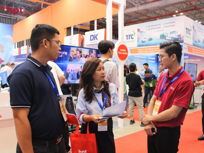 HPT tham gia Triển lãm Quốc tế Logistics Việt Nam 2024